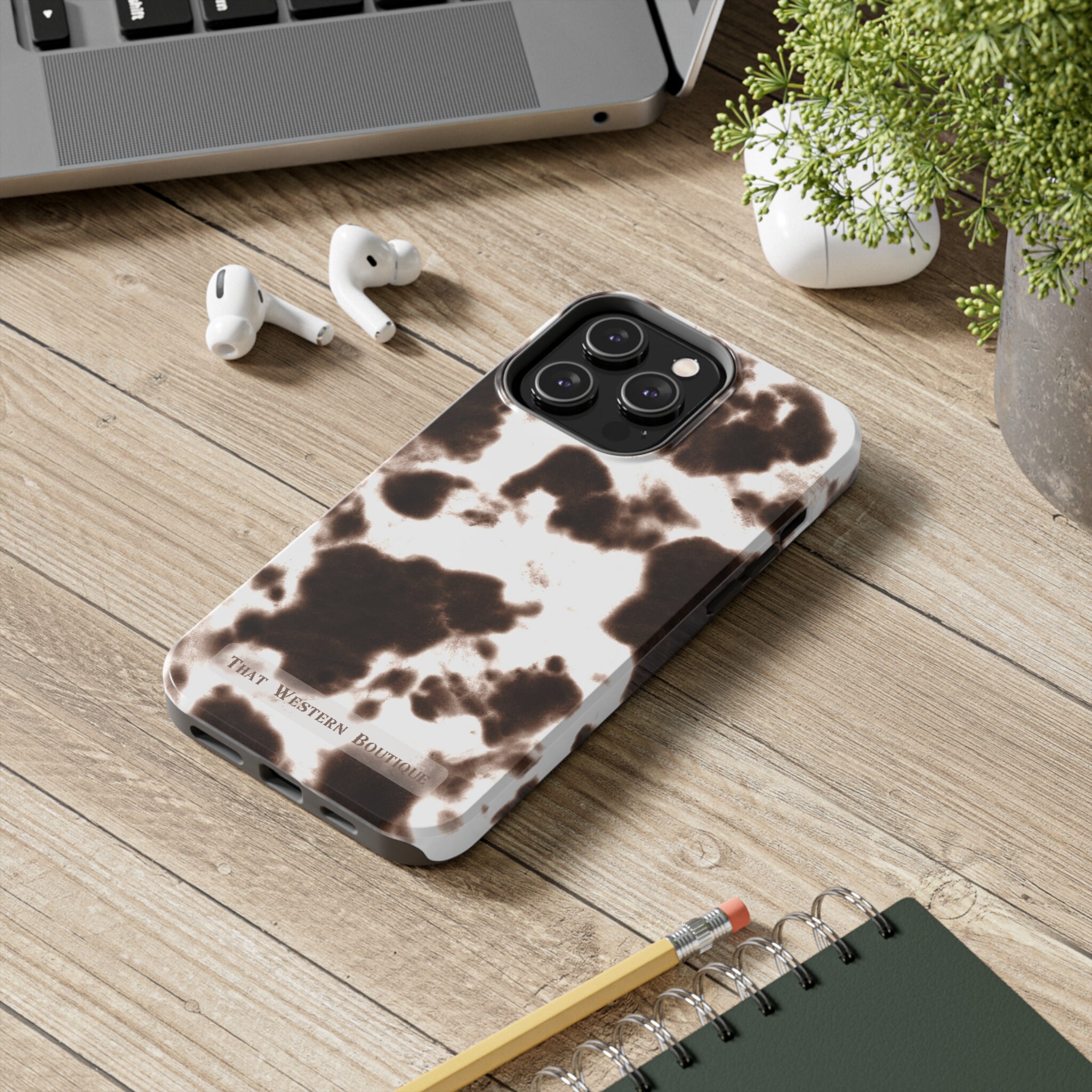 Cow Print Phone Case, Western Style Phone Case, Rodeo Phone Case, Rodeo ...