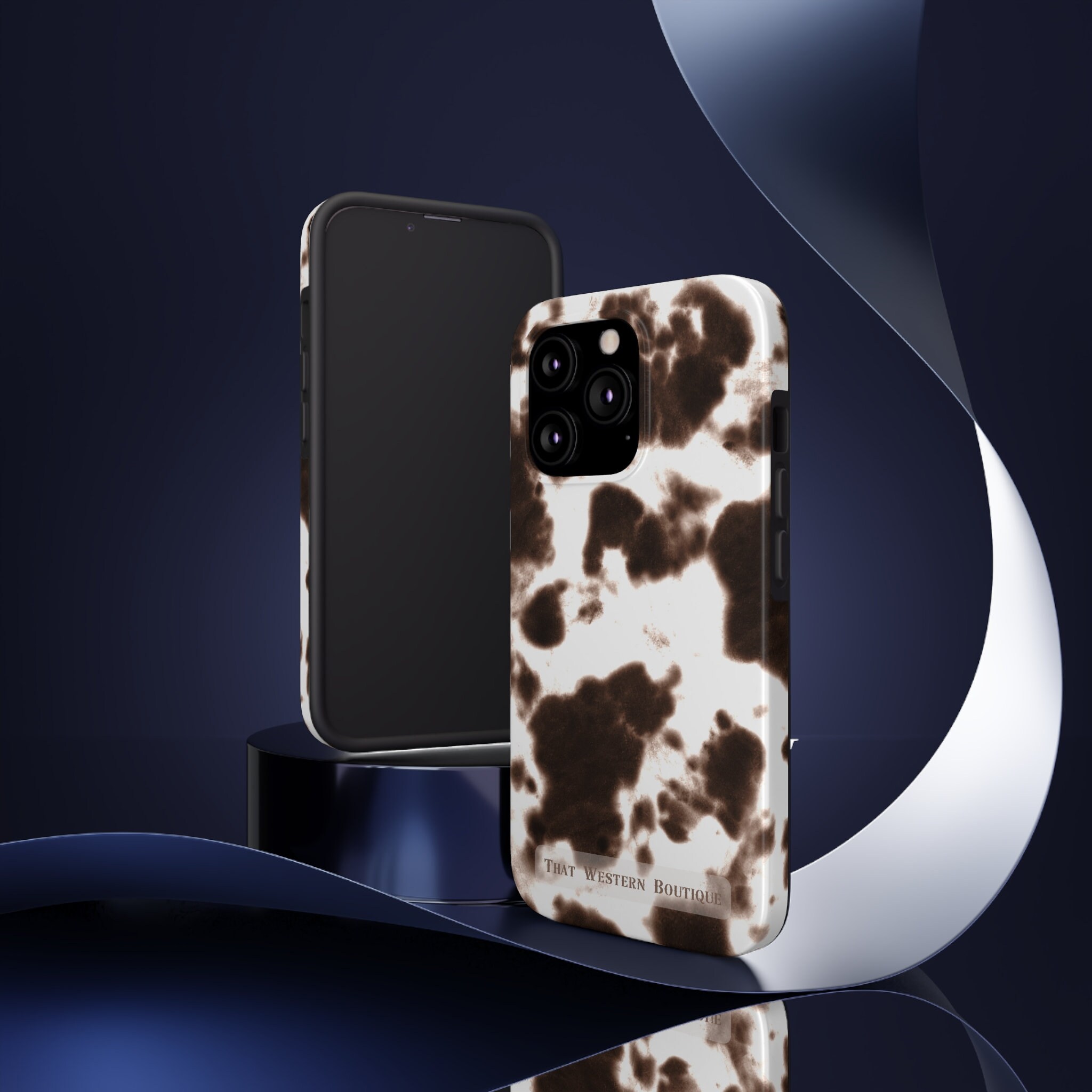 Cow Print Phone Case, Western Style Phone Case, Rodeo Phone Case, Rodeo ...