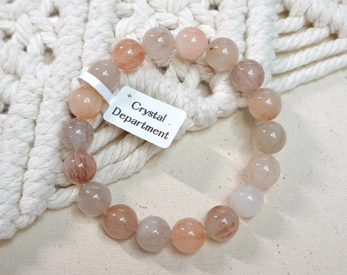 Pink Rabbit Hair Rutilated Quartz Crystal, High Quality Healing ...