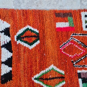 Woven Wall Hanging Wool Abstract Rugs for Bedroom Moroccan Area Rug ...