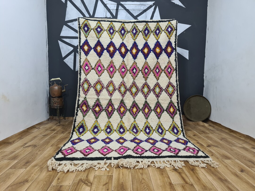 Bohemian Cool Carpet , Bed Room Carpet , Checkered Nursery Room Rug ...