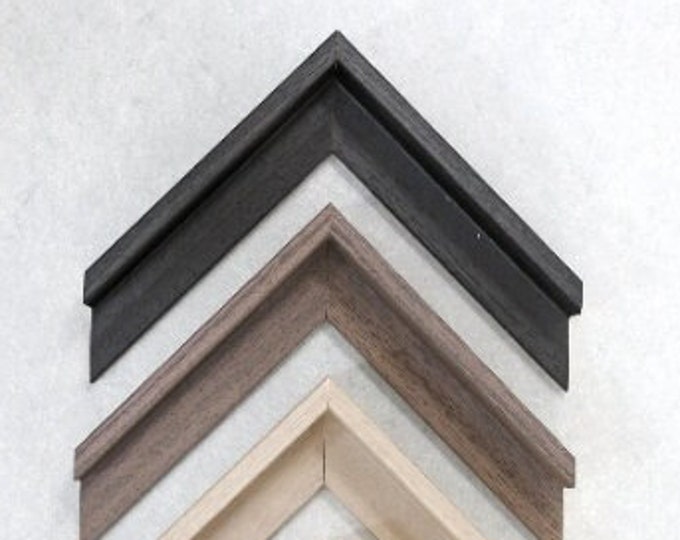 2 Inch Deep Rustique Floater Frame - Wooden Floating Frames for Canvas ...