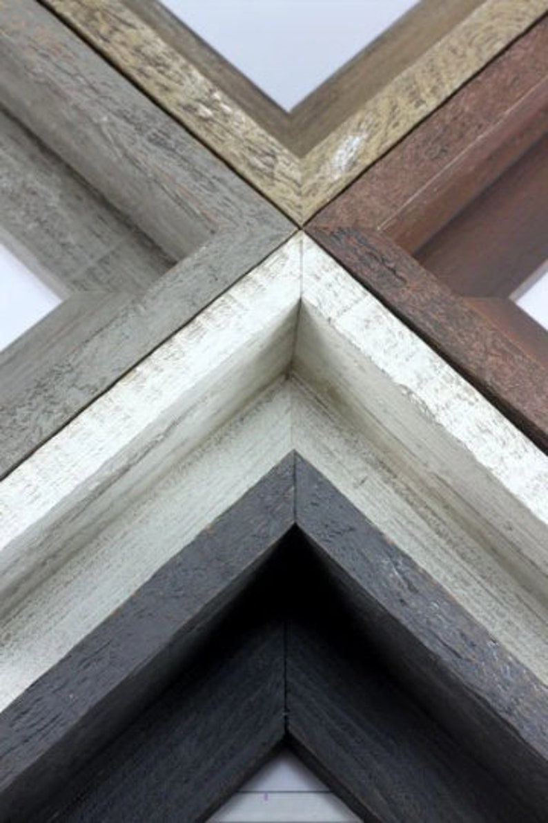 2 Inch Deep Rustique Floater Frame - Wooden Floating Frames for Canvas ...