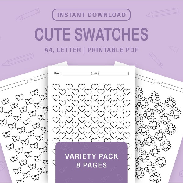 Paint Color Charts - Etsy