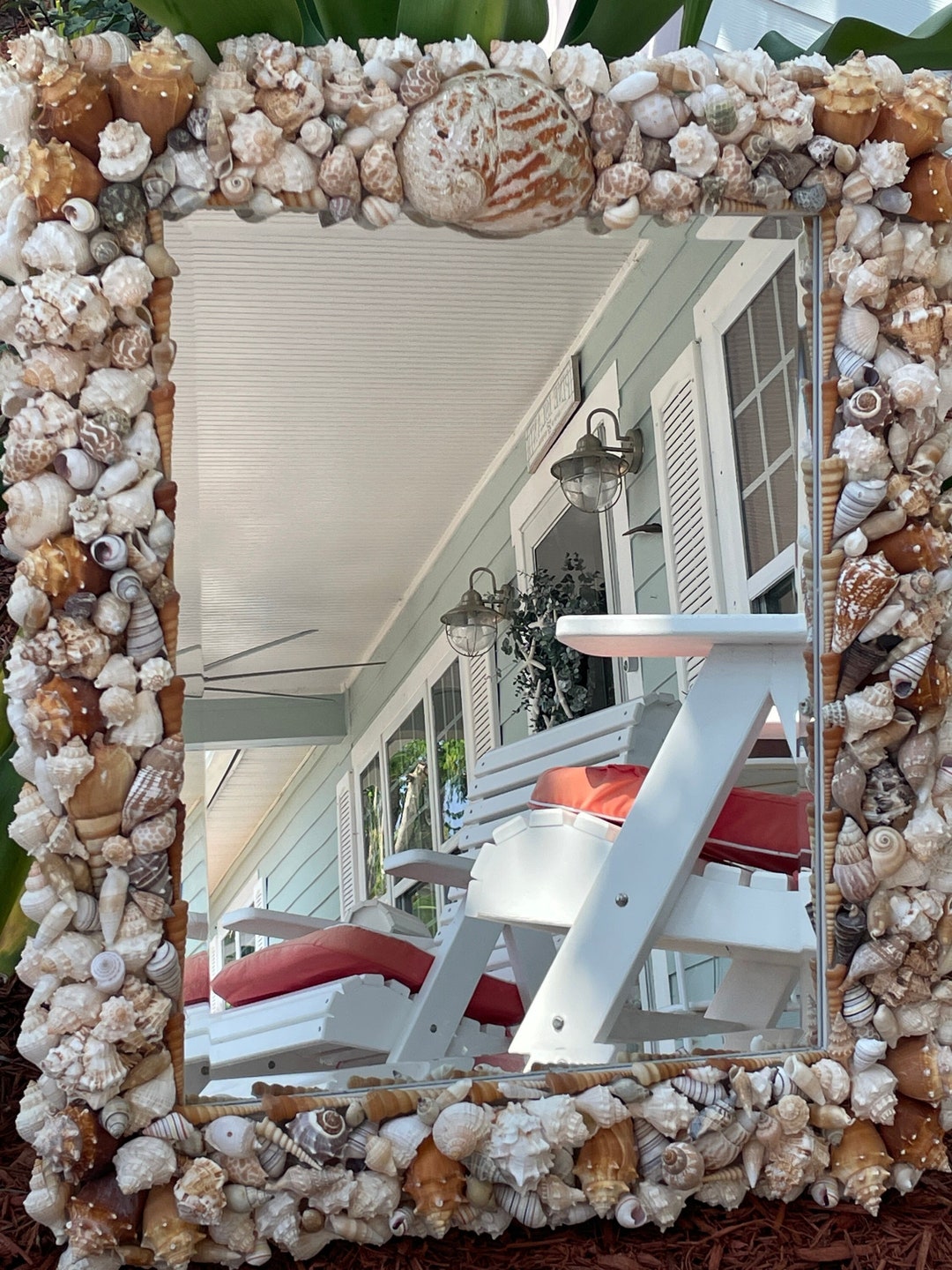 Shells, Mirrors, Wall Hangings, Farmhouse - Etsy