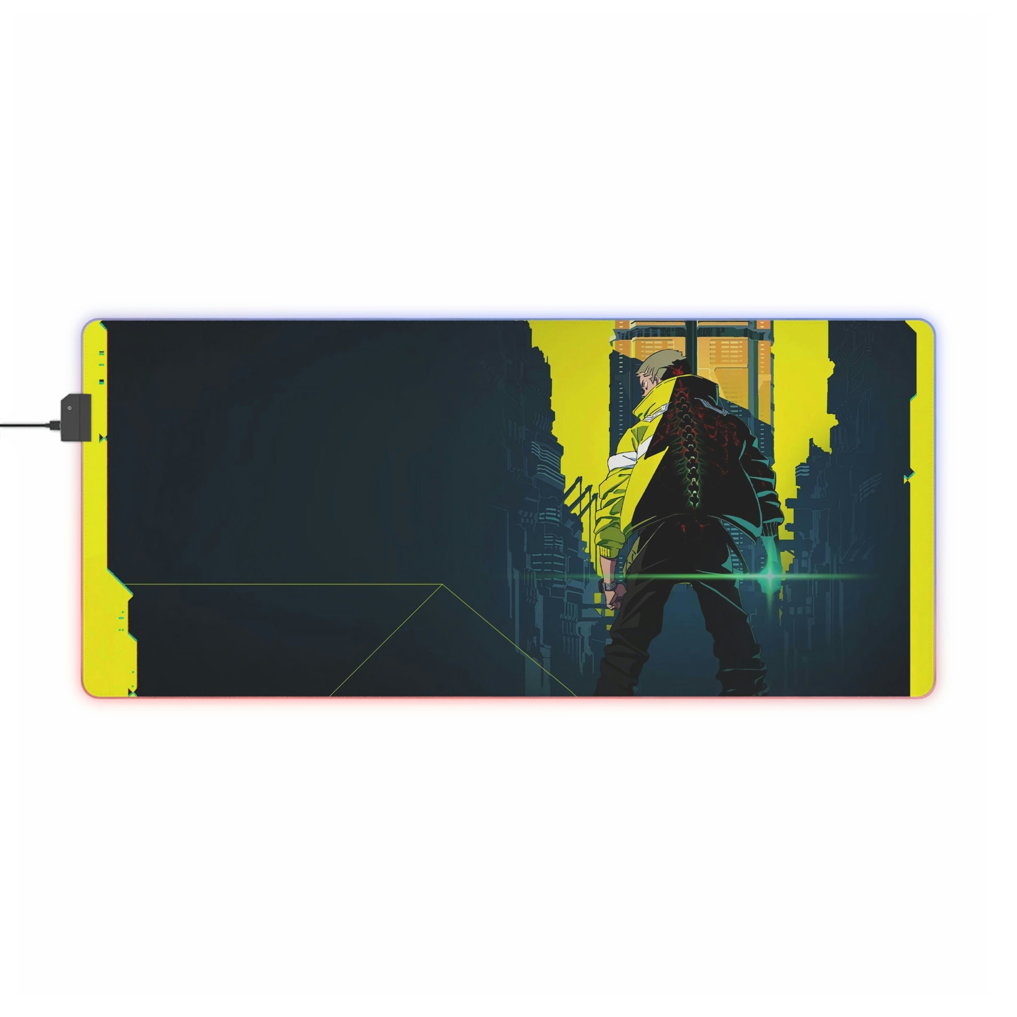 Cyberpunk Edgerunners LED DESKPAD Cyberpunk 2077 Desk Mat Pc - Etsy