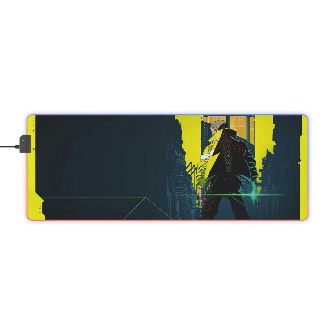 Cyberpunk Edgerunners LED DESKPAD Cyberpunk 2077 Desk Mat Pc - Etsy