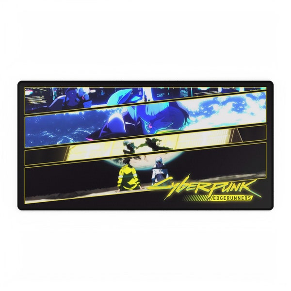 Cyberpunk Mouse Mat Edgerunners - Etsy
