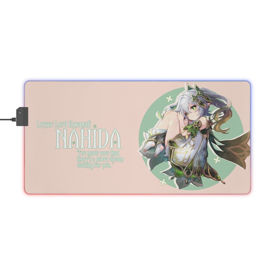 Nahida ~ Genshin Desk Pad ~ Desk Mat Xxl ~ Gaming Mouse Pad ~ Anime ...