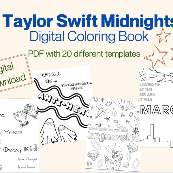 Swift Coloring - Etsy