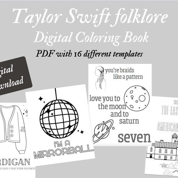Swift Coloring - Etsy