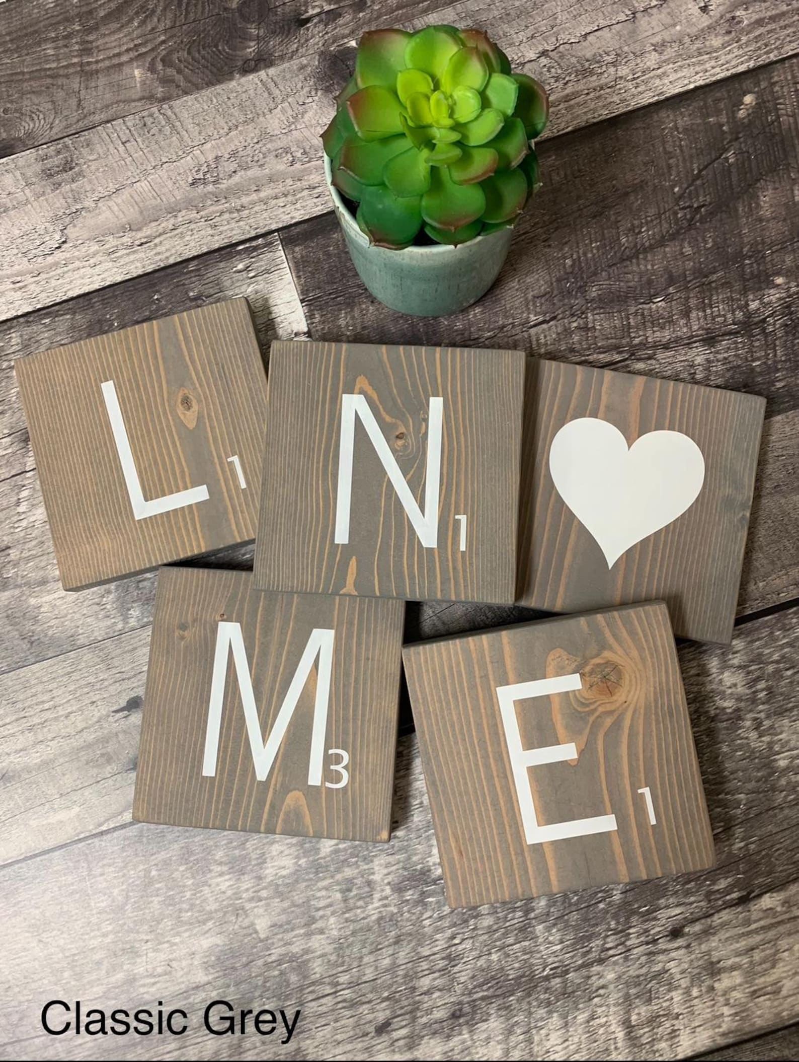 Scrabble Wall Art / Large Scrabble Tiles / Scrabble Wood Tiles ...