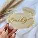 Custom Acrylic Name Plate Wedding Place Card Wedding Name Plate ...