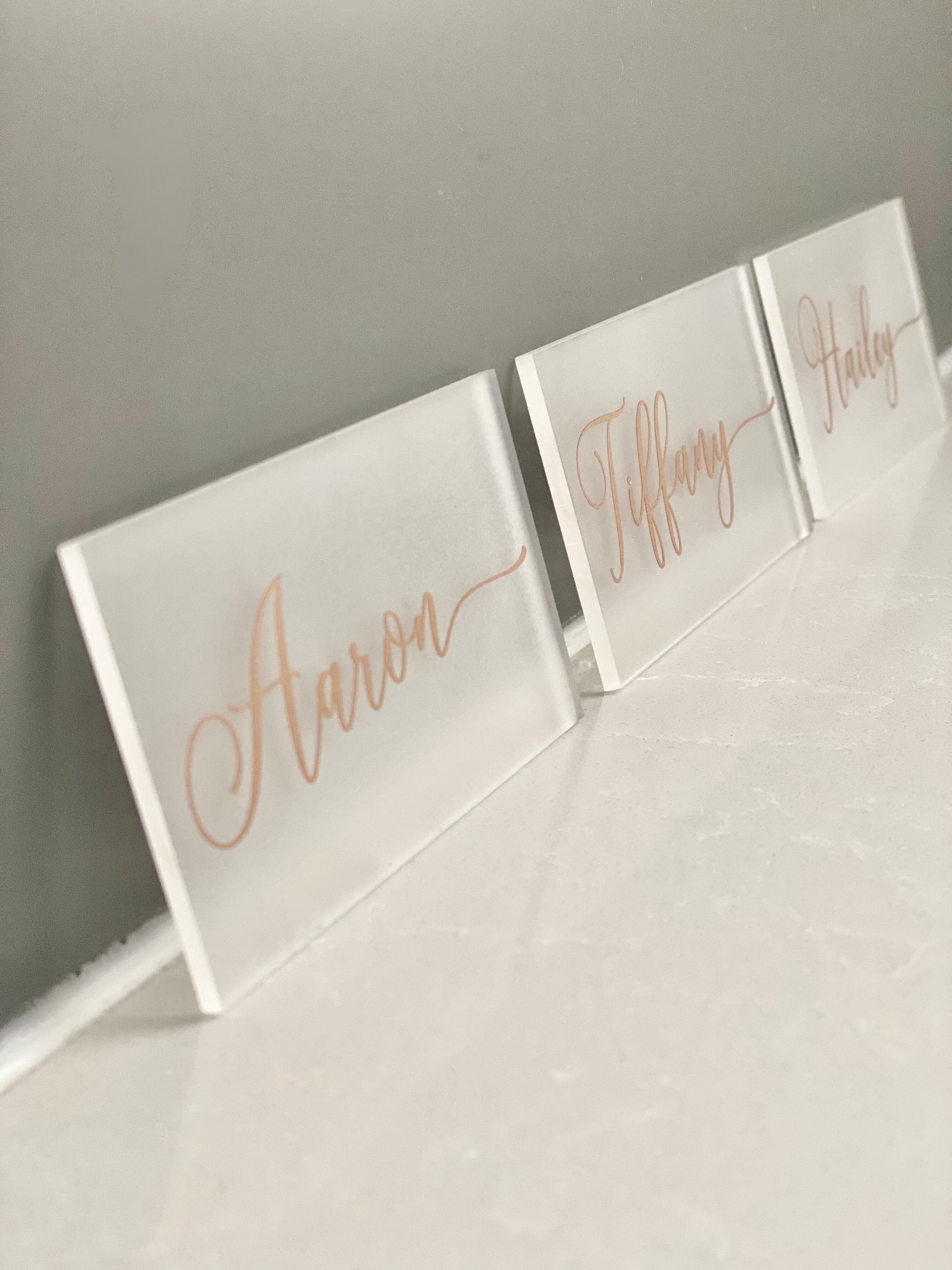 Acrylic Wedding Name Place Card Wedding Seating Name Card - Etsy Canada