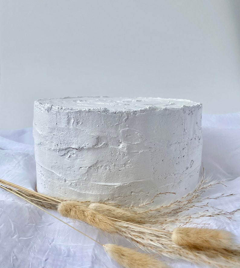 8 Inch Faux Cake for Wedding Faux Cake Decoration Fake Cake Display ...