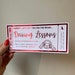 Graduation Gift Money Scratch Voucher, Any Personalised Foil Ticket ...