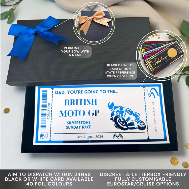 Moto GP Grand Prix Ticket, Sports Voucher, Silverstone, Any ...