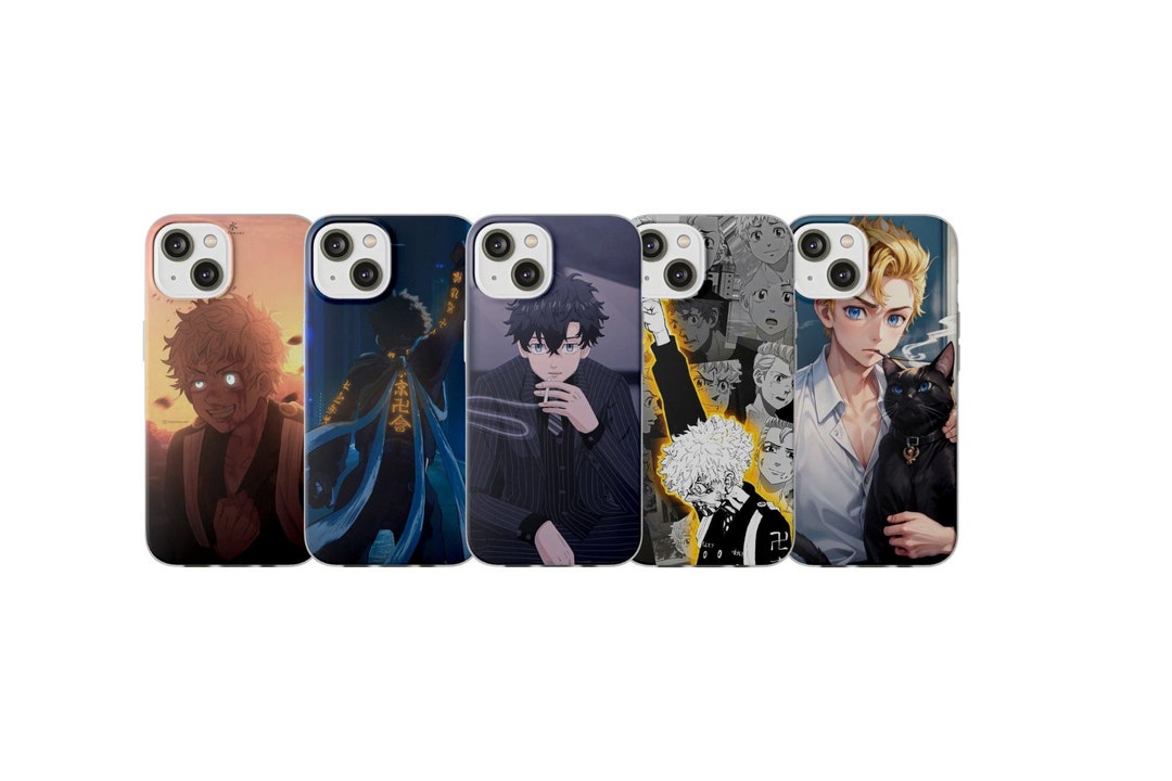 Tokyo Revengers Anime Phone Case Takemichi Hanagaki, Mikey manjiro Sano ...
