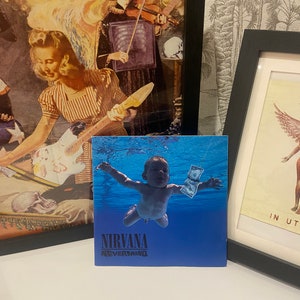 FRAMED ALBUM Cover|room Decoration|nirvana Room Decoration|posters|rock ...