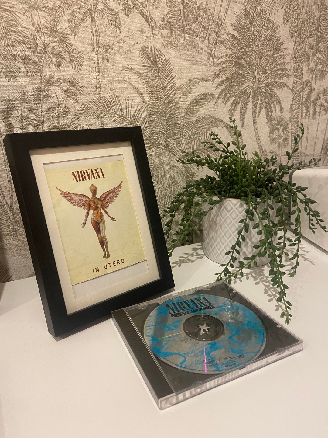FRAMED ALBUM Cover|room Decoration|nirvana Room Decoration|posters|rock ...