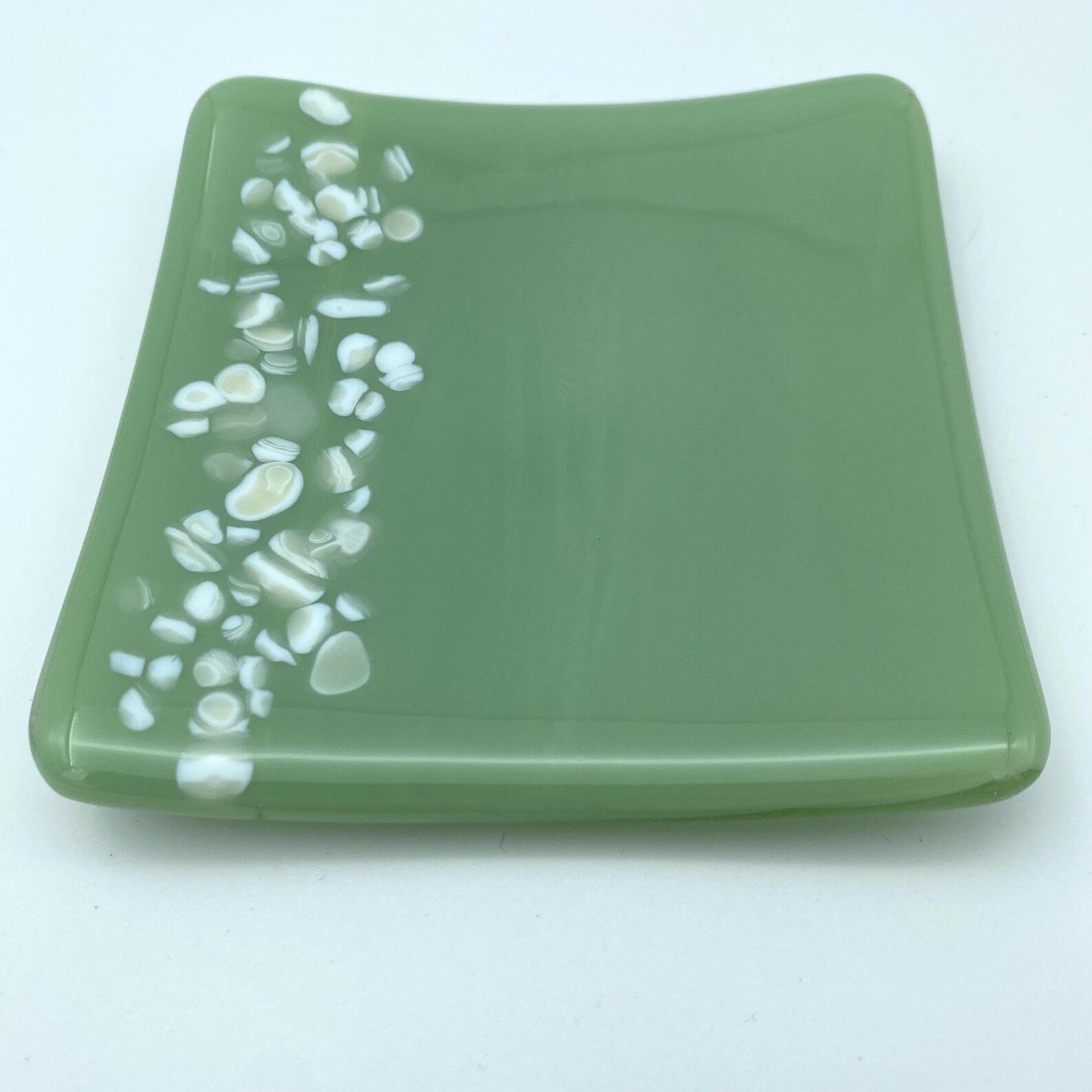 Hand Made Fused Art Glass Square Dishes | Beautiful Gift | Size and ...