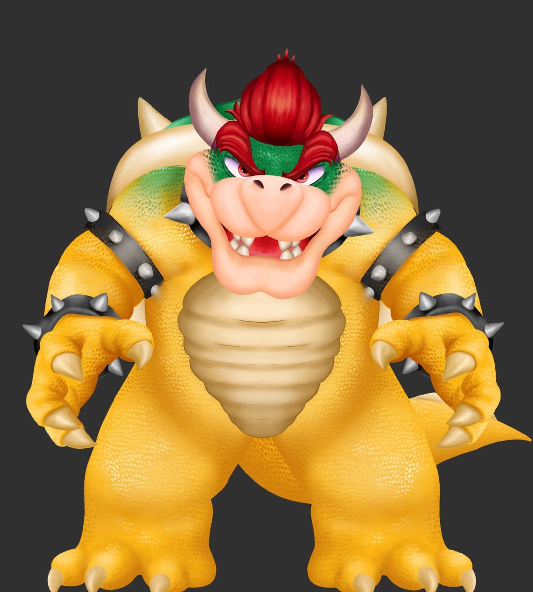 Bowser Vtuber Avatar 2d - Etsy