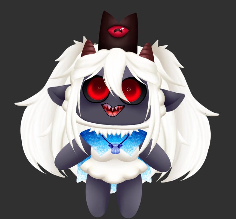 Cult of the Lamb Avatar Vtuber Expressions Goat - Etsy
