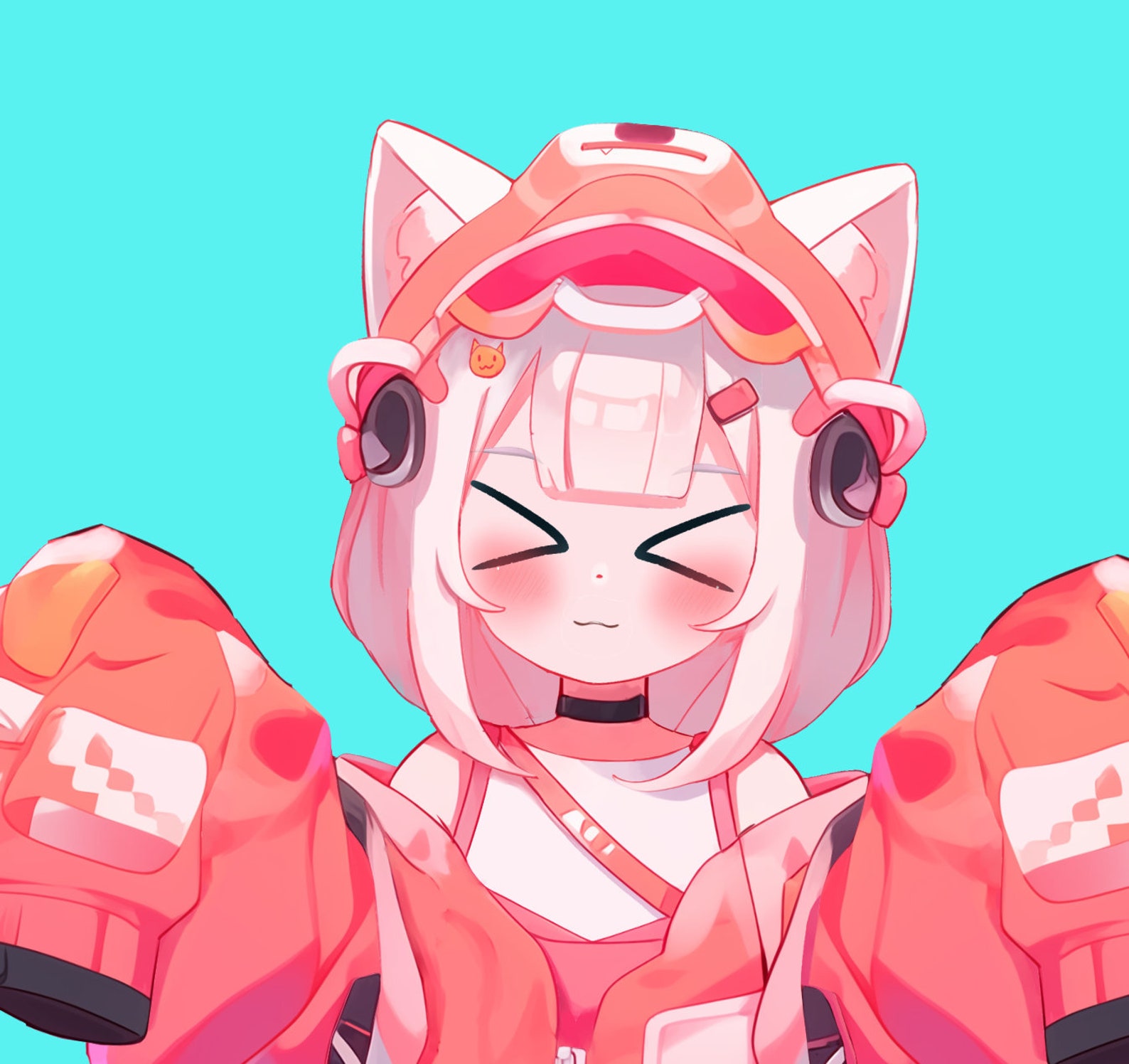 Puppy Girl Vtuber Avatar 2d Live 2d With 5 Expressions iPhone Traking ...