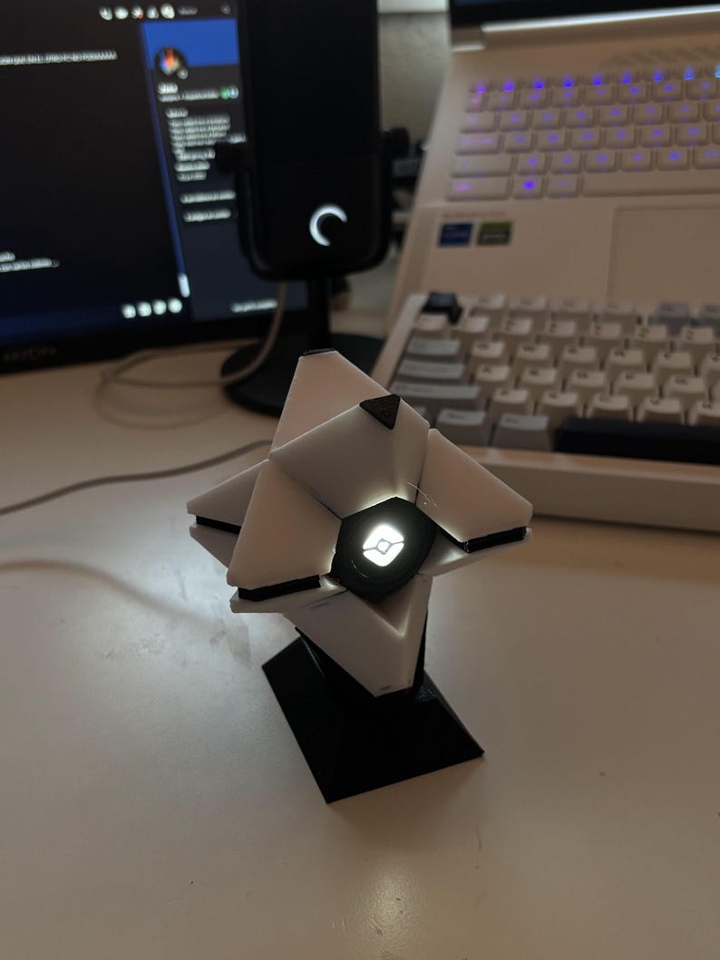 Destiny Ghost Video Game Mockup Decorative Table Lamp - Etsy