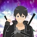Kirito Avatar Anime Vtuber 3d Avatar Vrchat Vrm - Etsy