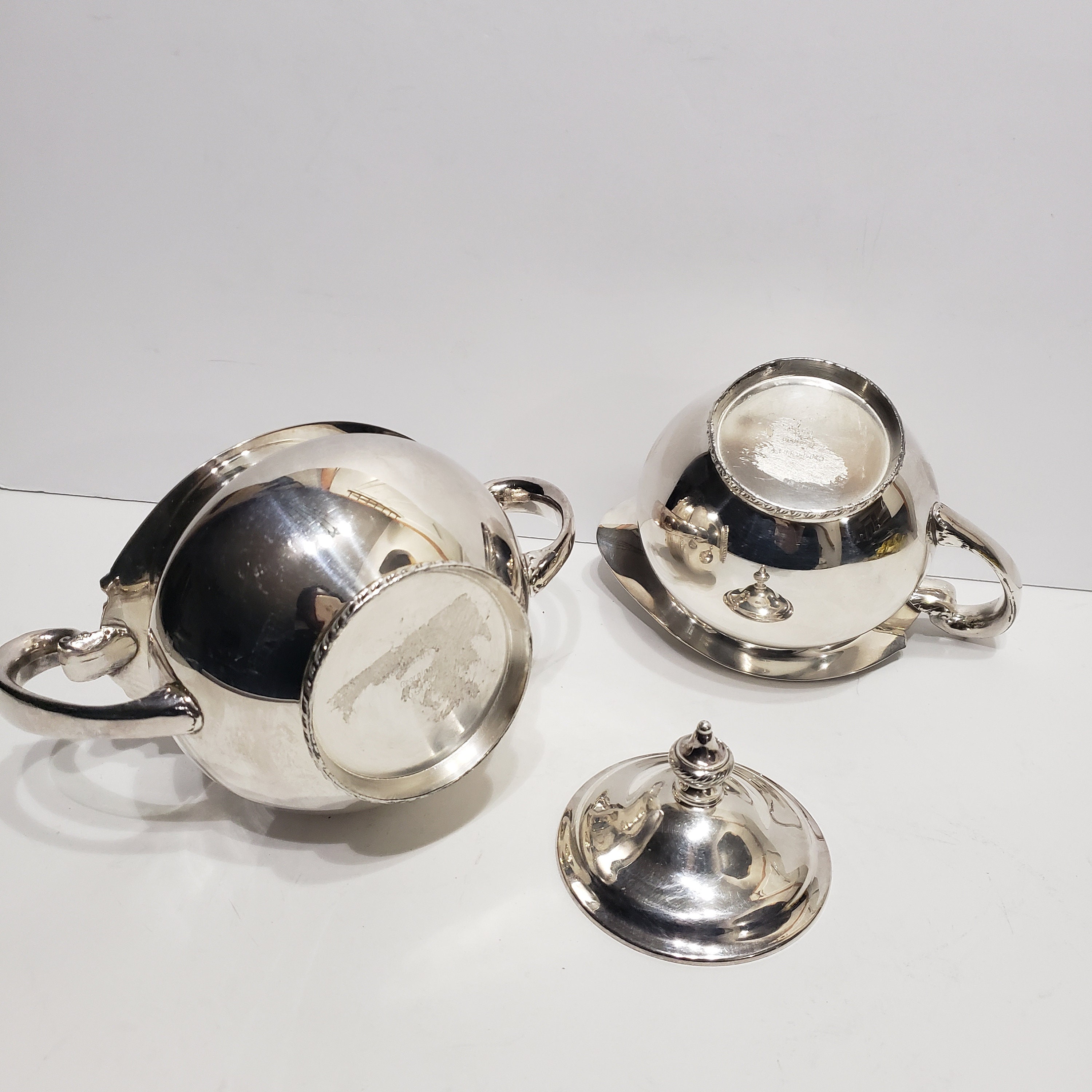 Antique Community Georgian Tea Set Sterlin Silver 0502 , 0503 - Etsy