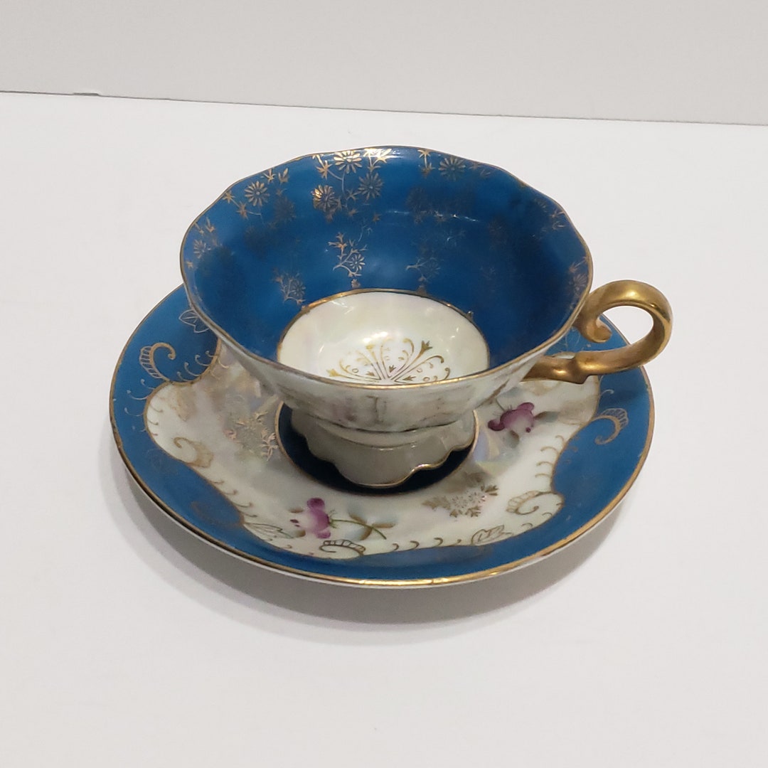 Vintage Royal Sealy Japan Tea Cup and Saucer - Etsy