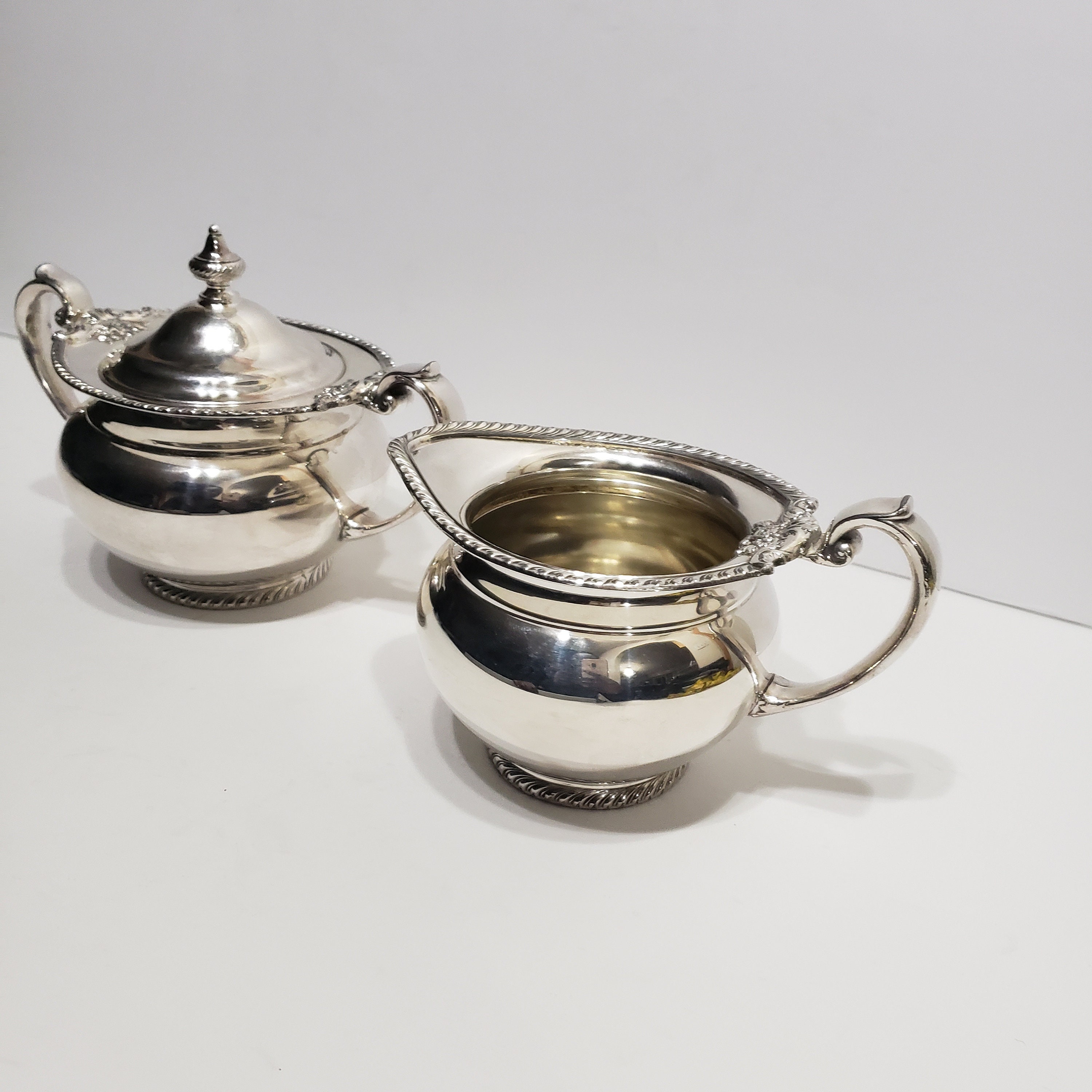 Antique Community Georgian Tea Set Sterlin Silver 0502 , 0503 - Etsy
