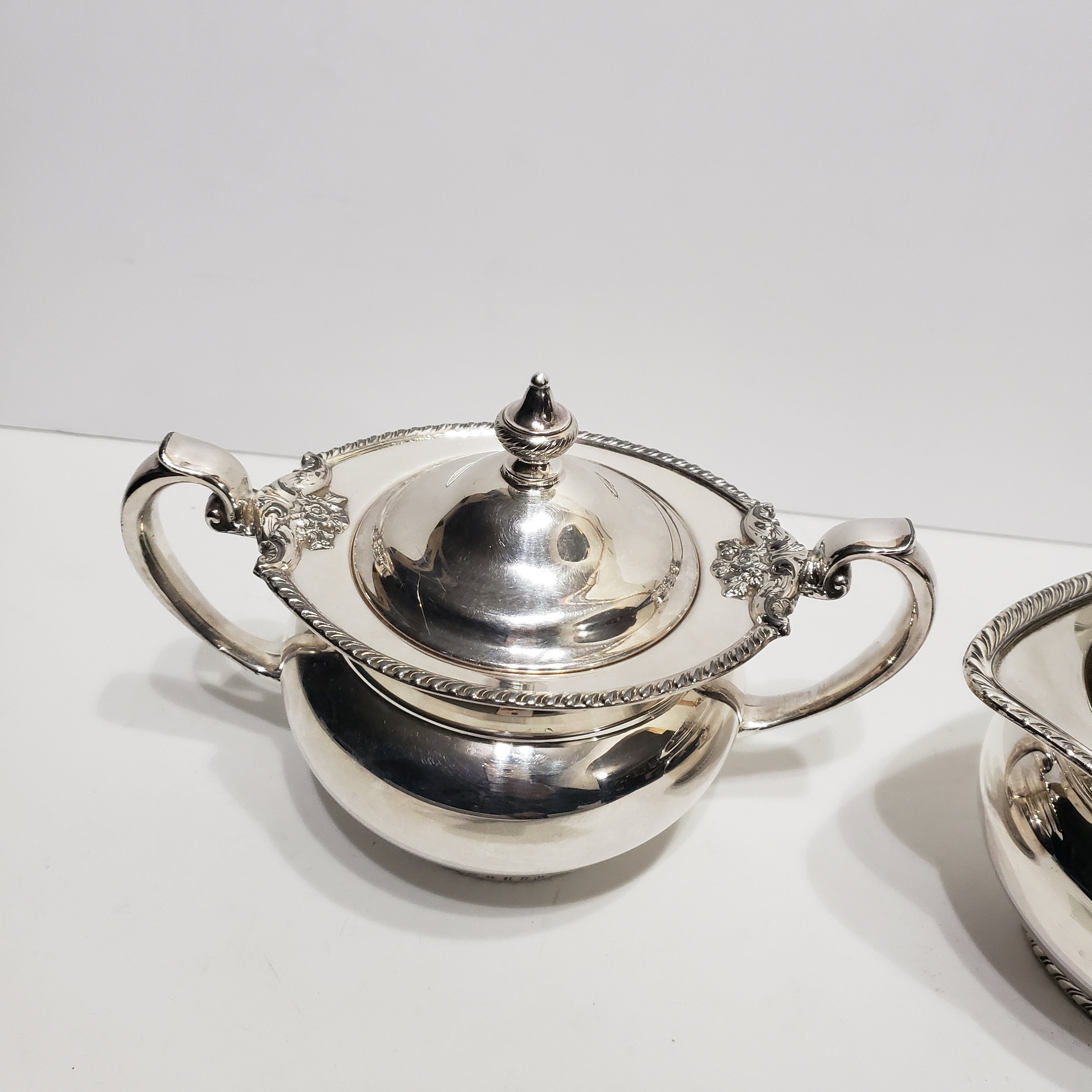 Antique Community Georgian Tea Set Sterlin Silver 0502 , 0503 - Etsy
