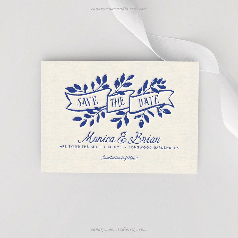 Save the Date Banner - Etsy