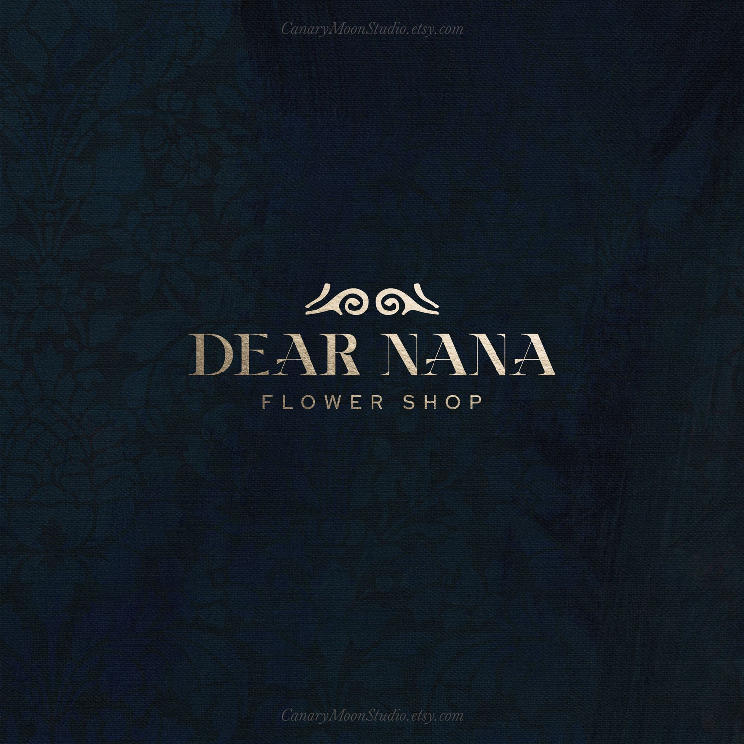 Dear Nana Logo Hand-drawn Icon Concept-based Logo Design - Etsy