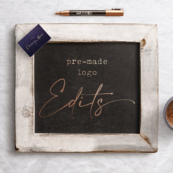 Pre Made Logo - Etsy