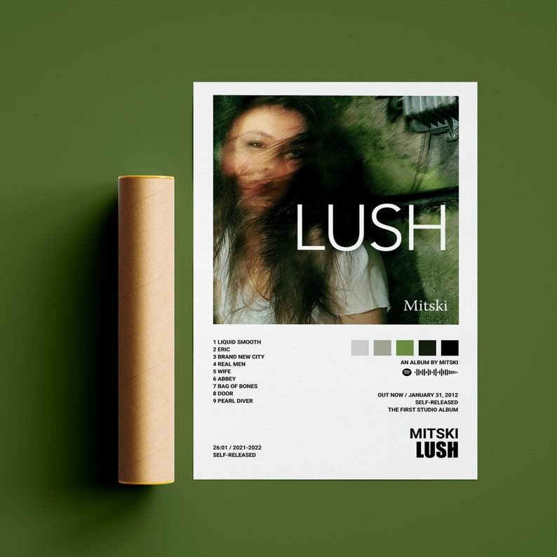 Mitski Posters / Lush Poster / Mitski / Album Cover Poster - Etsy UK