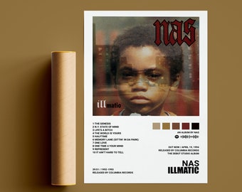 Nas Illmatic Album Poster - Etsy