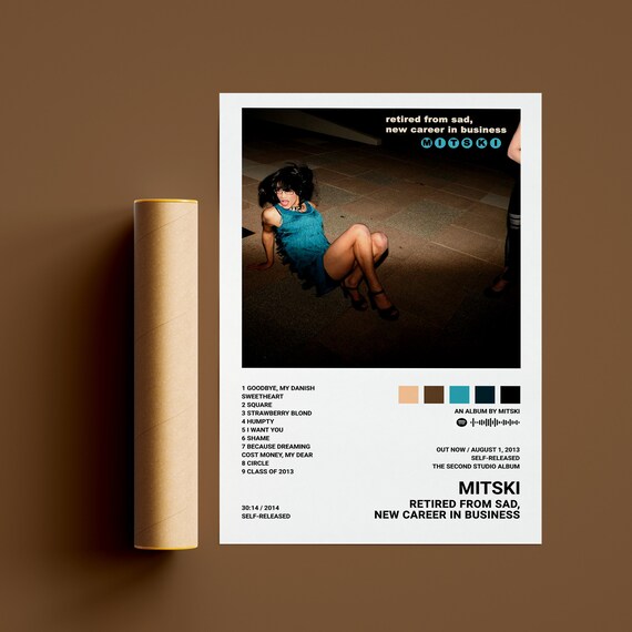 Mitski Posters / Retired From Sad New Career in Business - Etsy