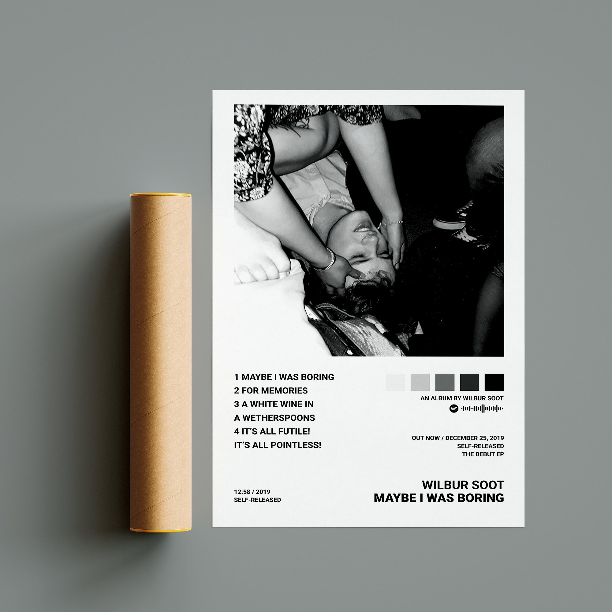 Wilbur Soot Posters / Maybe I Was Boring Poster Designed & Sold By ChaZhan