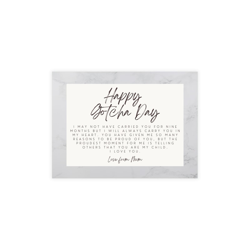 Happy Gotcha Day - Etsy
