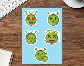 Kiss Emoji Sticker - Etsy