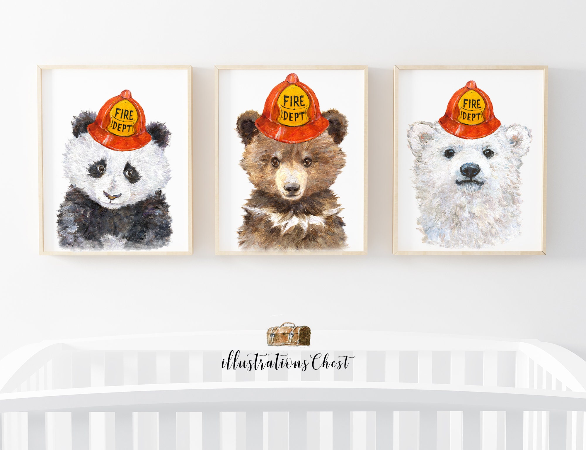 Good Firefighters Bear Clipart, Flame Extinguishers, Firemen Giant ...