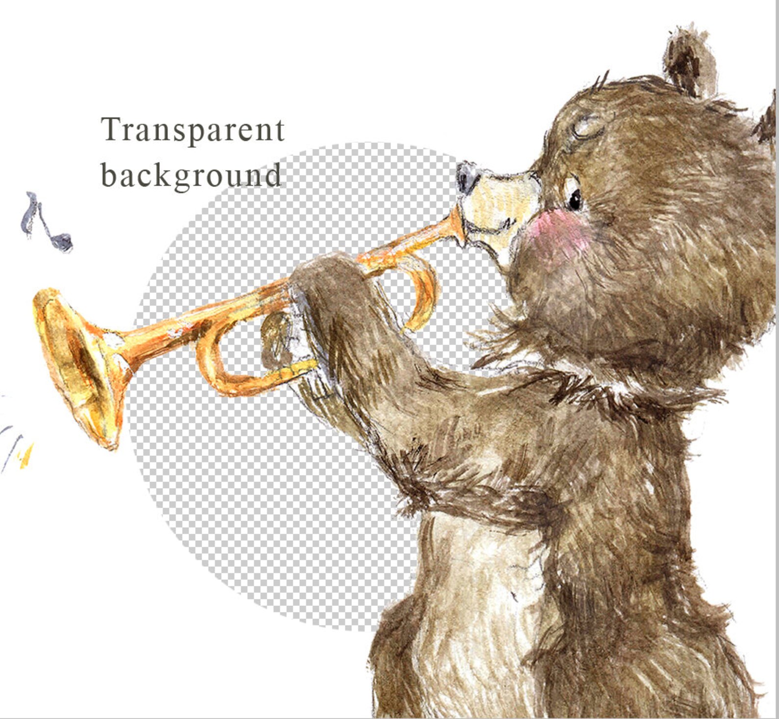 Musical Orchestra Animals Clipart - Cute Woodland Orchestra - Woodland ...