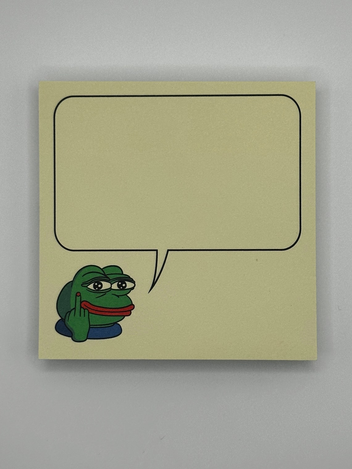 Pepe the Frog Sticky Notes / 100 Sheets / 7 X 7 Cm / Funny for the ...