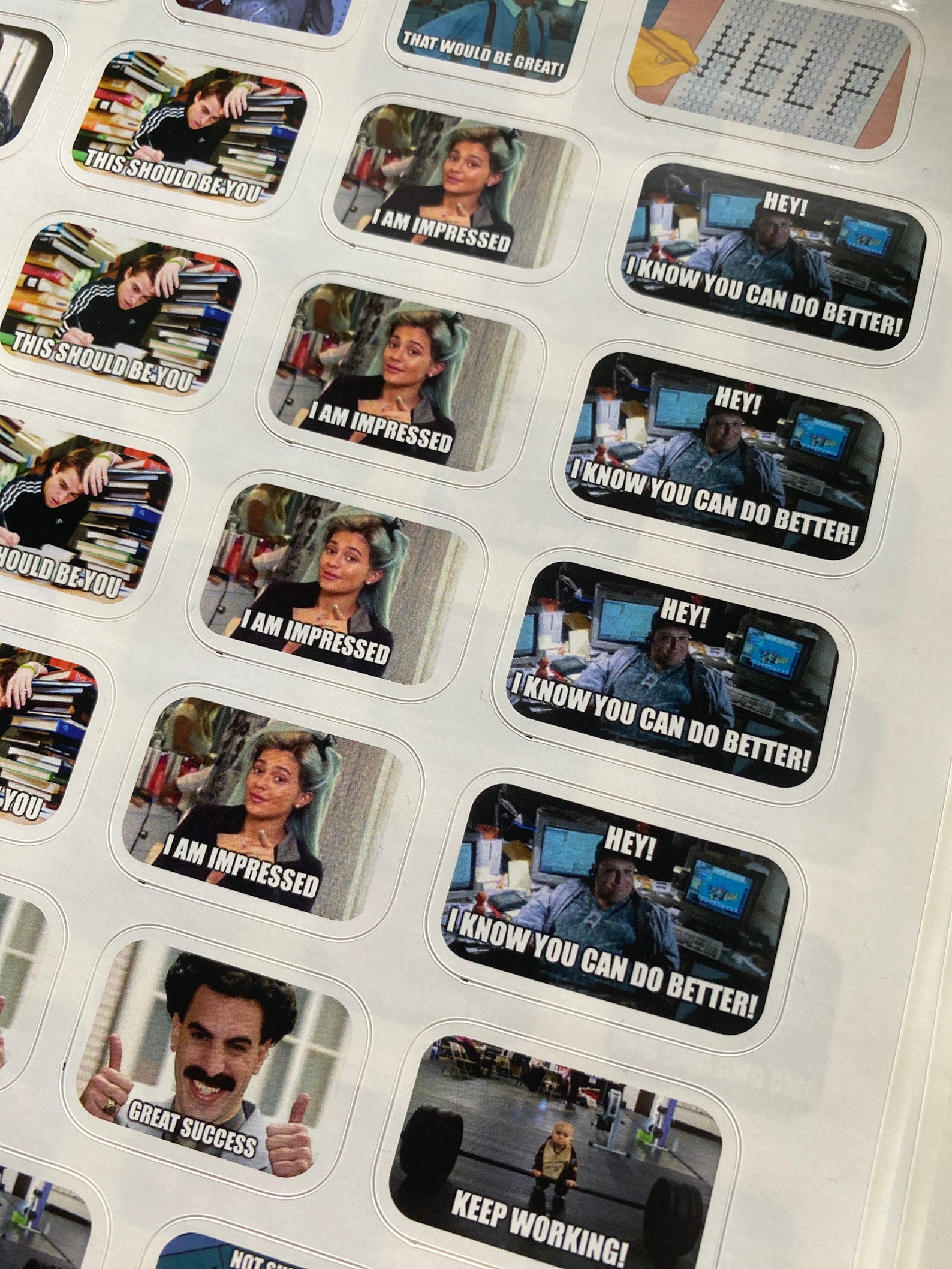 2. Version Lehrer Memes Sticker / Aufkleber 108 STK. / 27 Motive ...