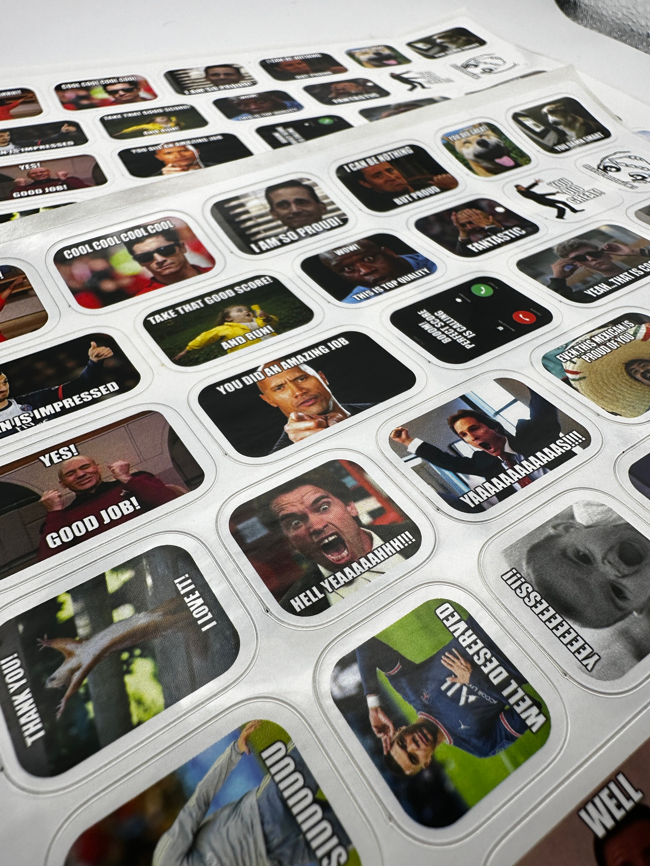 Nur positive Lehrer Memes Sticker / Aufkleber 120 STK. / 60 Motive ...