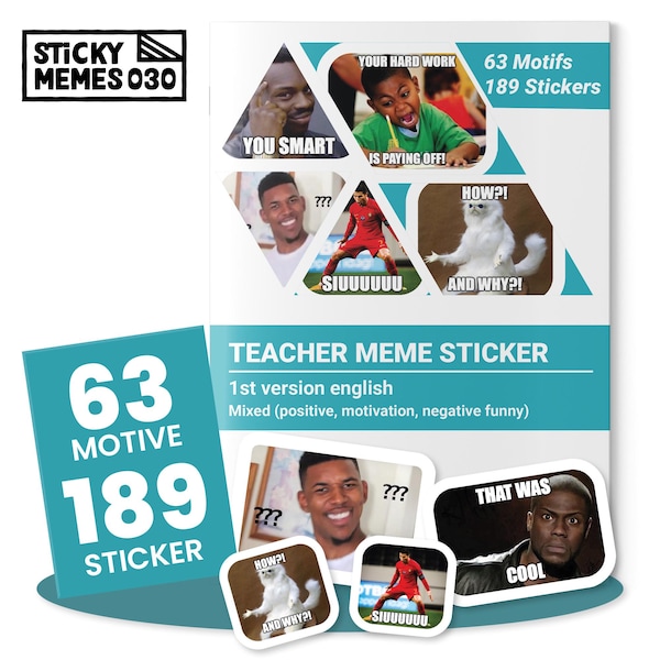 Meme Stickers - Etsy UK