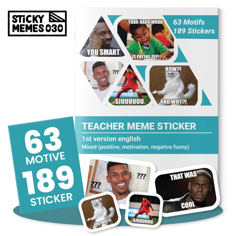Meme Stickers - Etsy UK